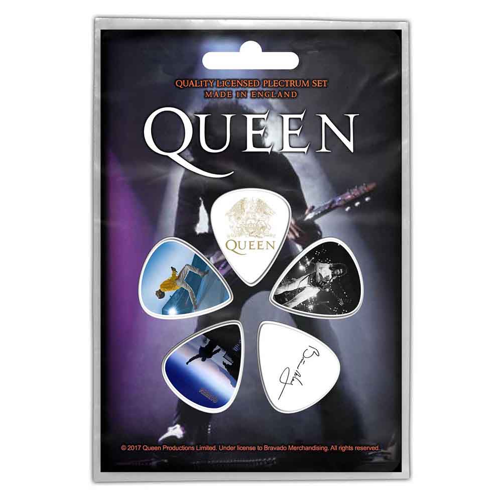 QUEEN ( BRIAN MAY ) PLECTRUM PACK – Shred Merch
